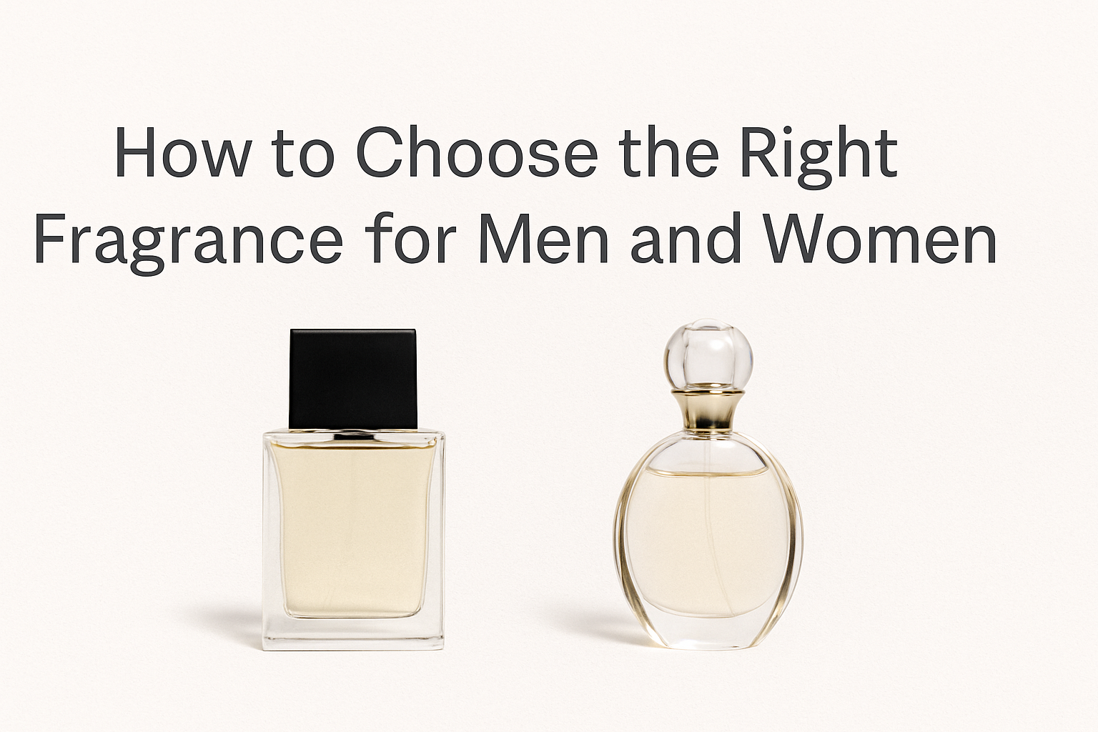 How to Choose the Right Fragrance | Perfume Tips for Men & Women – My Store